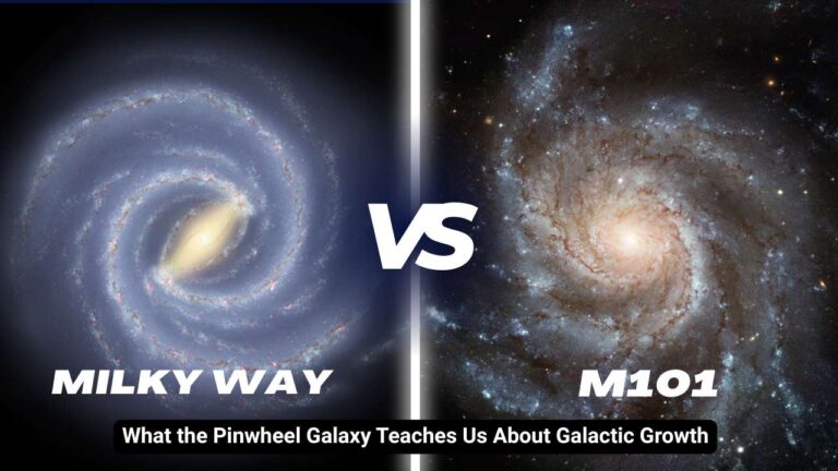 M101 vs the Milky Way: Two Spiral Galaxies, Two Evolutionary Paths