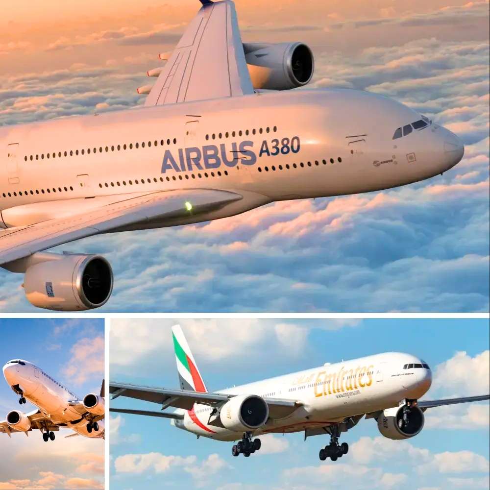 Commercial airplanes - Universe Map