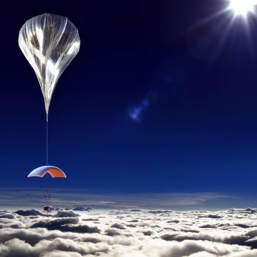 High Altitude Balloon - Universe Map